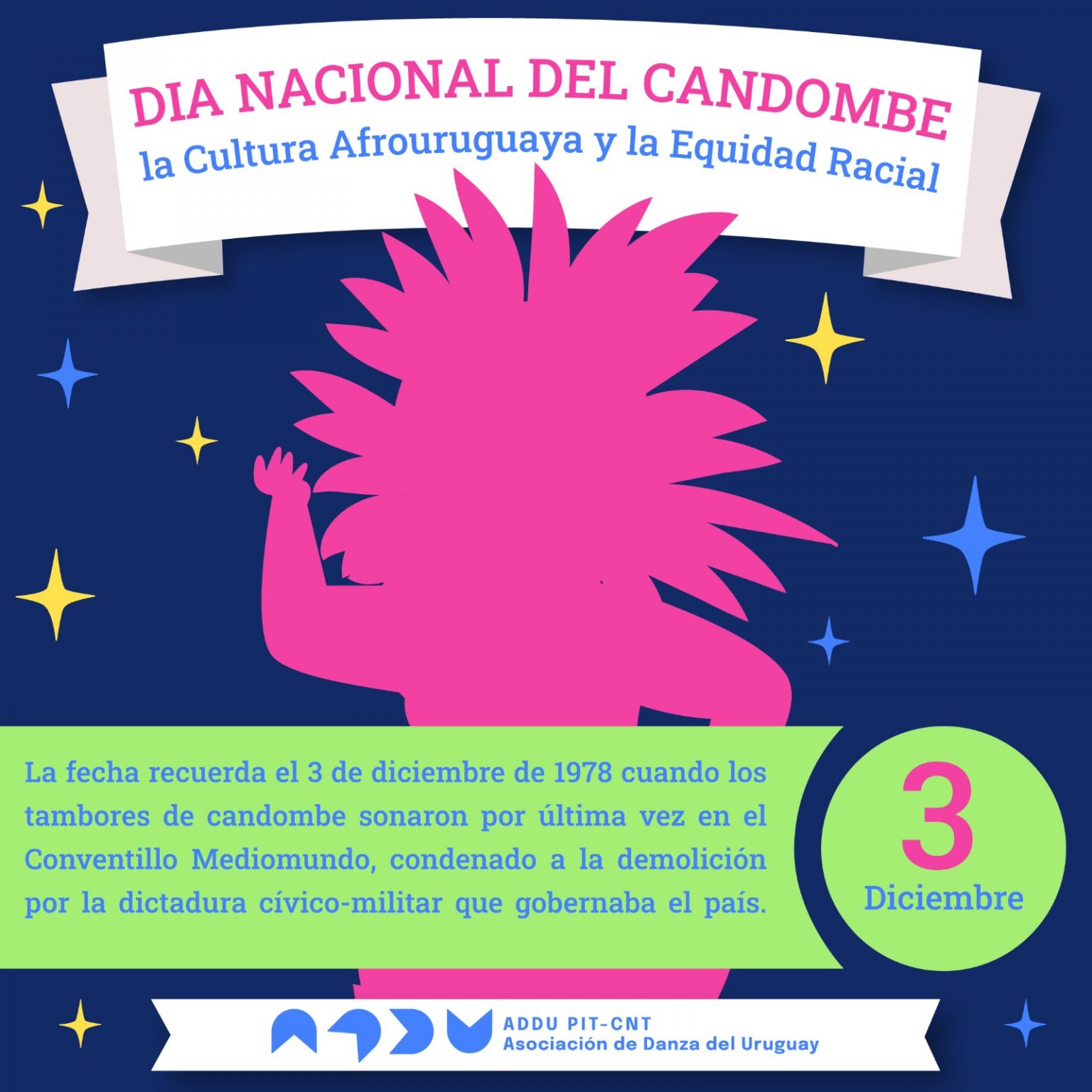 Día Nacional del Candombe, la Cultura Afrouruguaya y la Equidad Racial ...